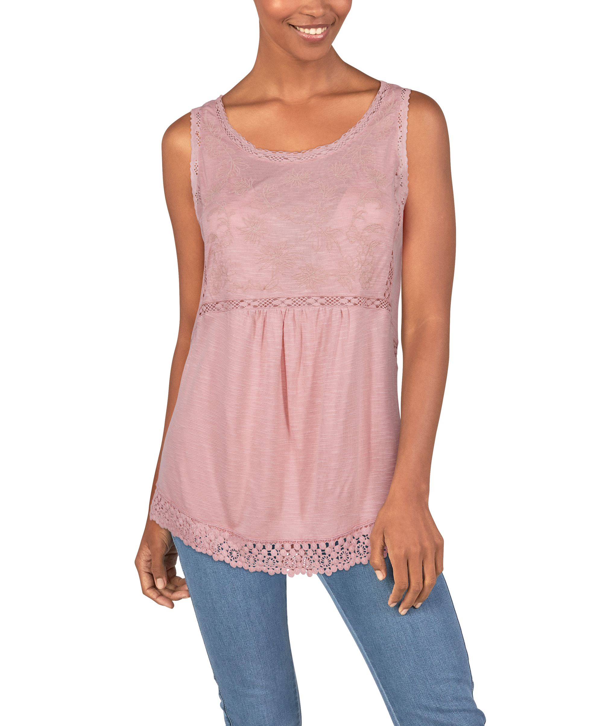 Bob Timberlake Embroidered Knit Tank Top for Ladies | Bass Pro Shops